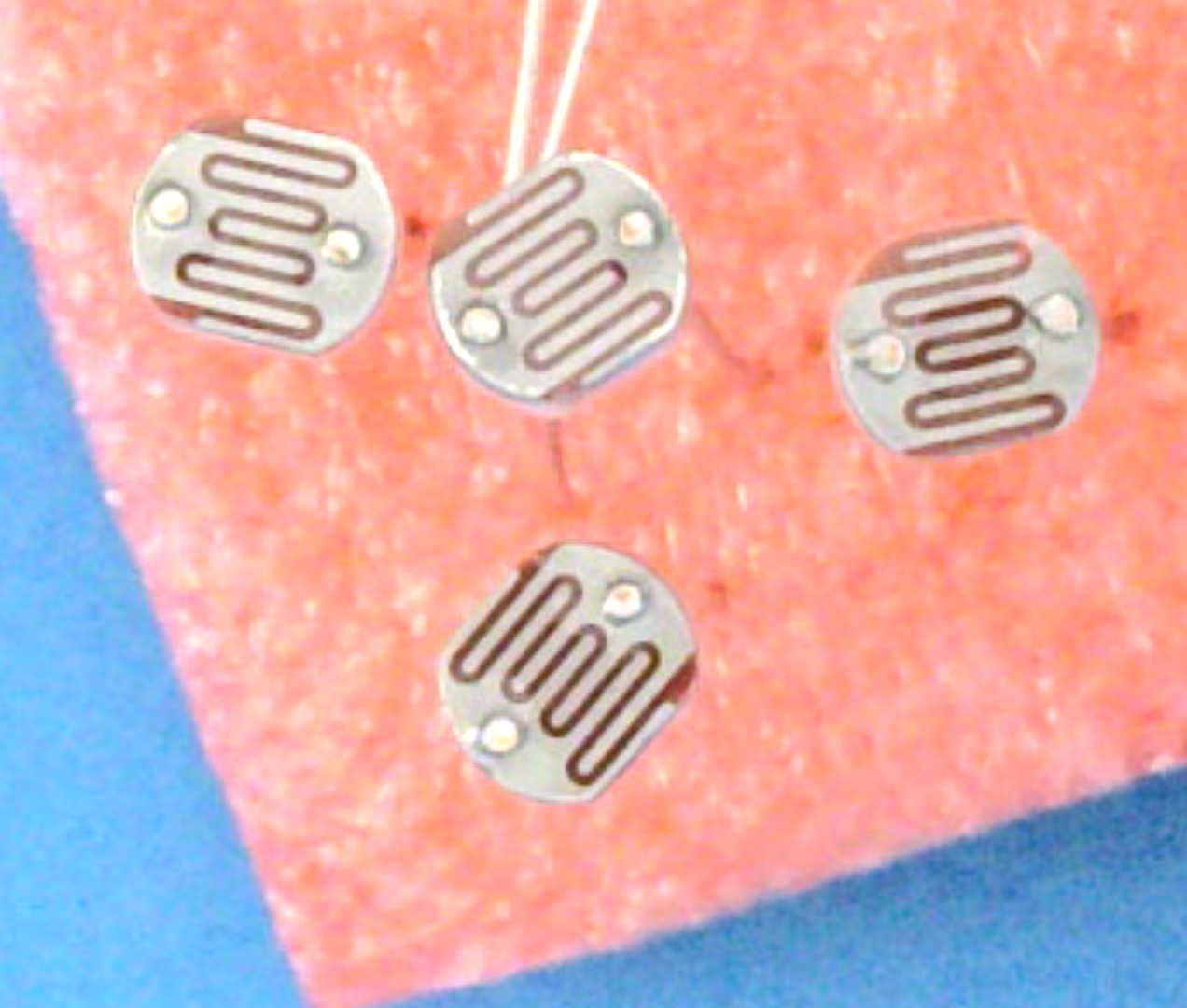 Photocells (detect light) - tangible