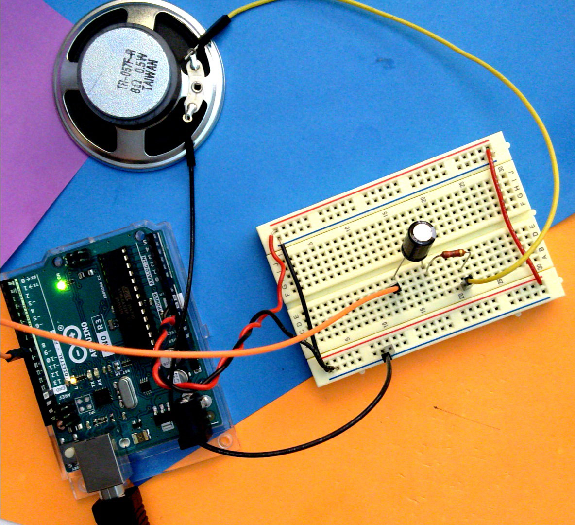 Speakers (make some noise) - tangible